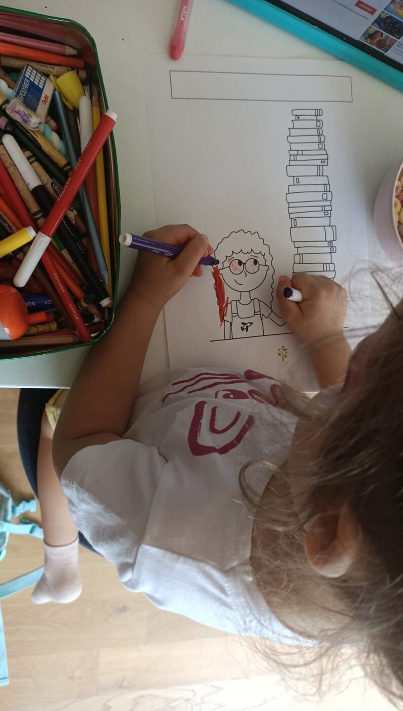 Habit Tracker - Coloring Pages for Kids & Teens - Routine Tracker ...