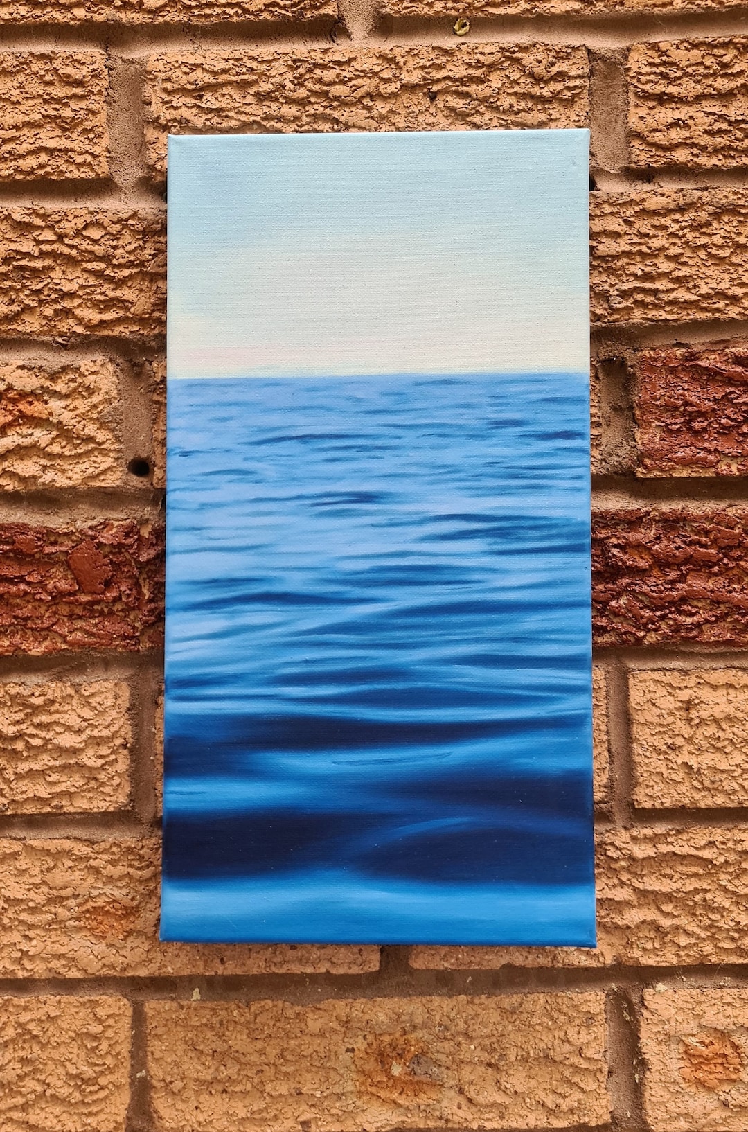 Original Oil Painting | Ocean Art | Rectangle Canvas | Sea Waves ...