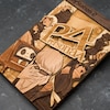 Custom Wooden Final Fantasy 7 Menu Screen With Characters You Can Pick ...