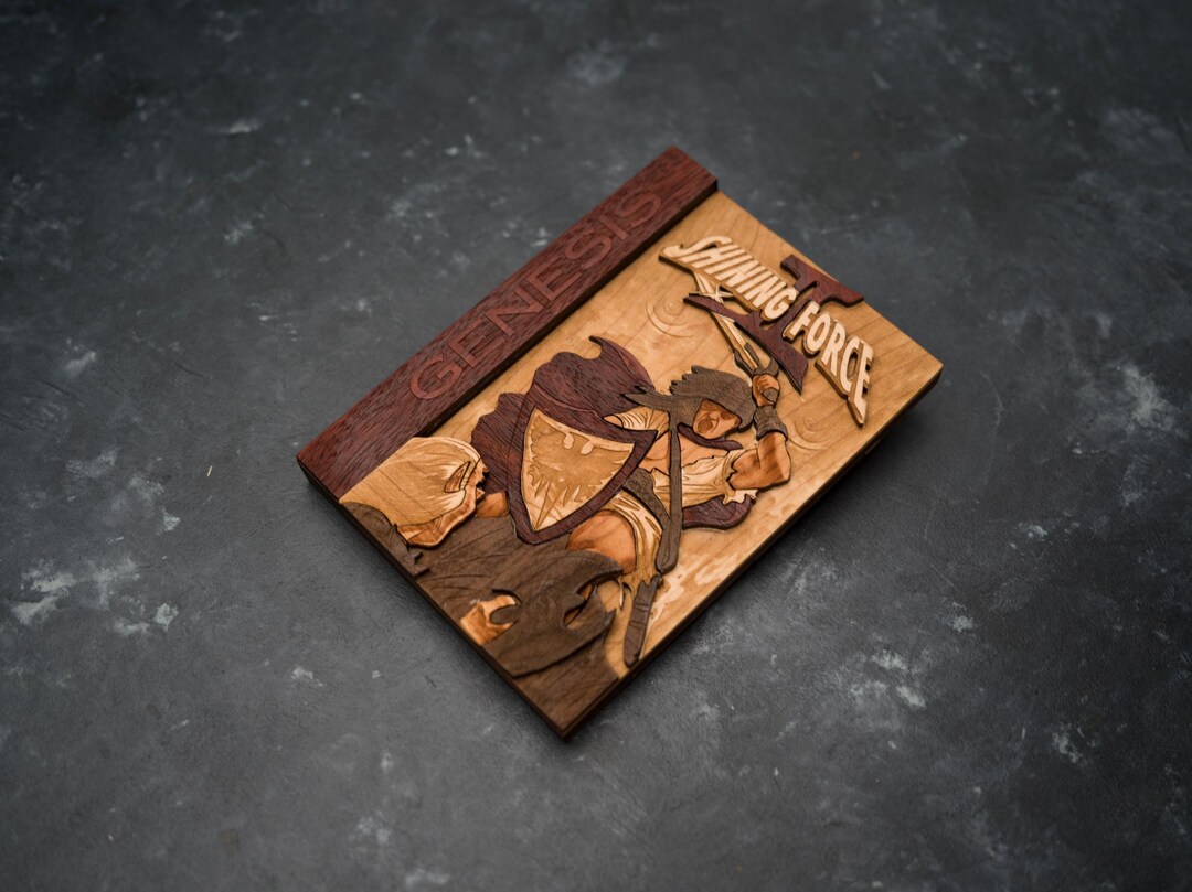 Wooden Shining Force Ii Case Replica - Etsy