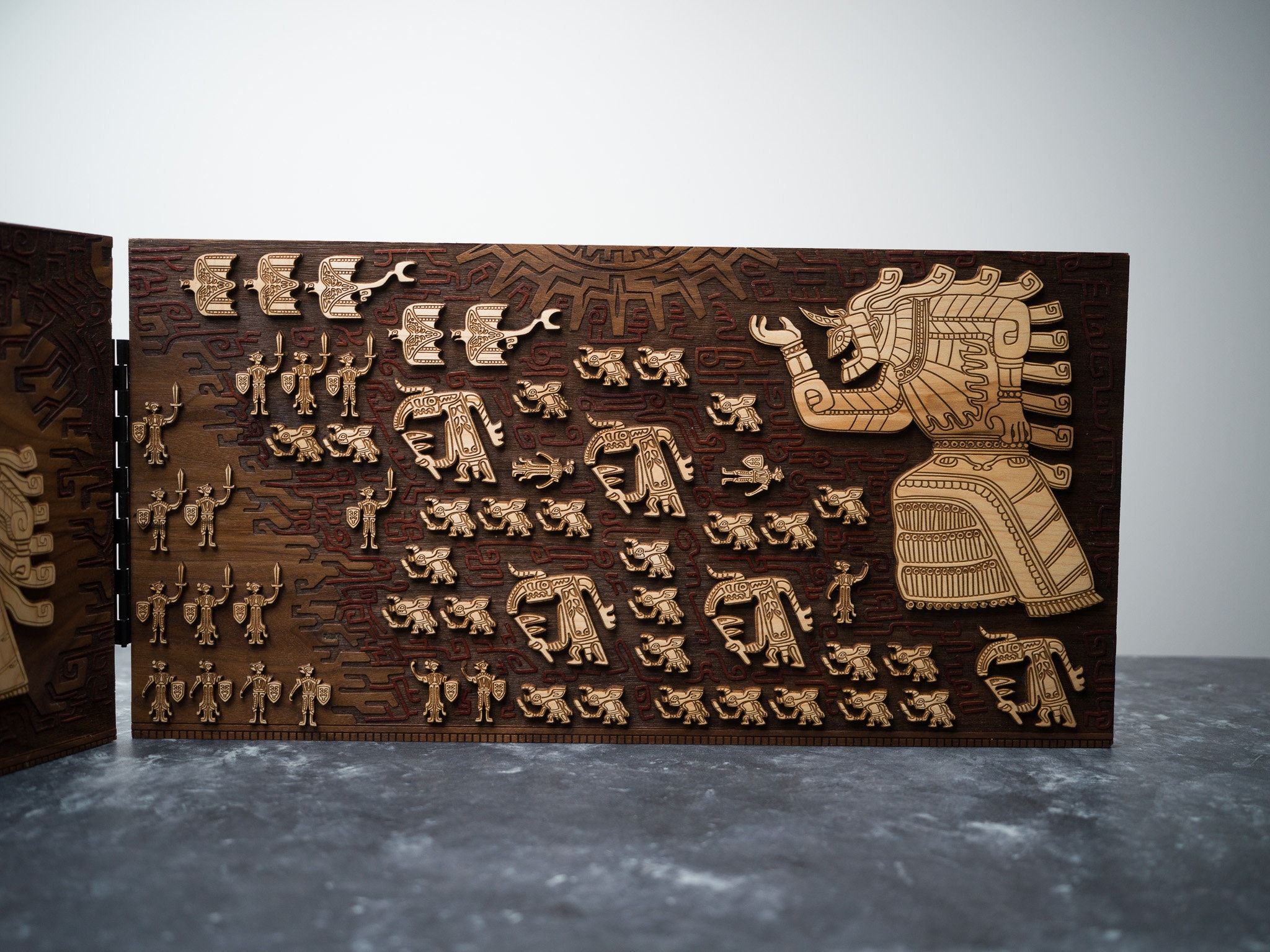 Wooden Zelda Tears of the Kingdom Mural - Etsy UK