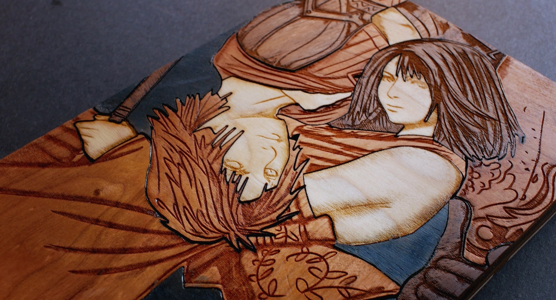 Wooden Final Fantasy X Playstation 2 / PS2 Cartridge - Etsy