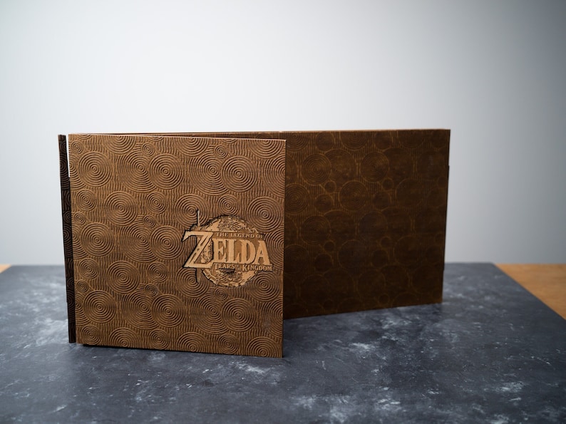 Wooden Zelda Tears of the Kingdom Mural - Etsy