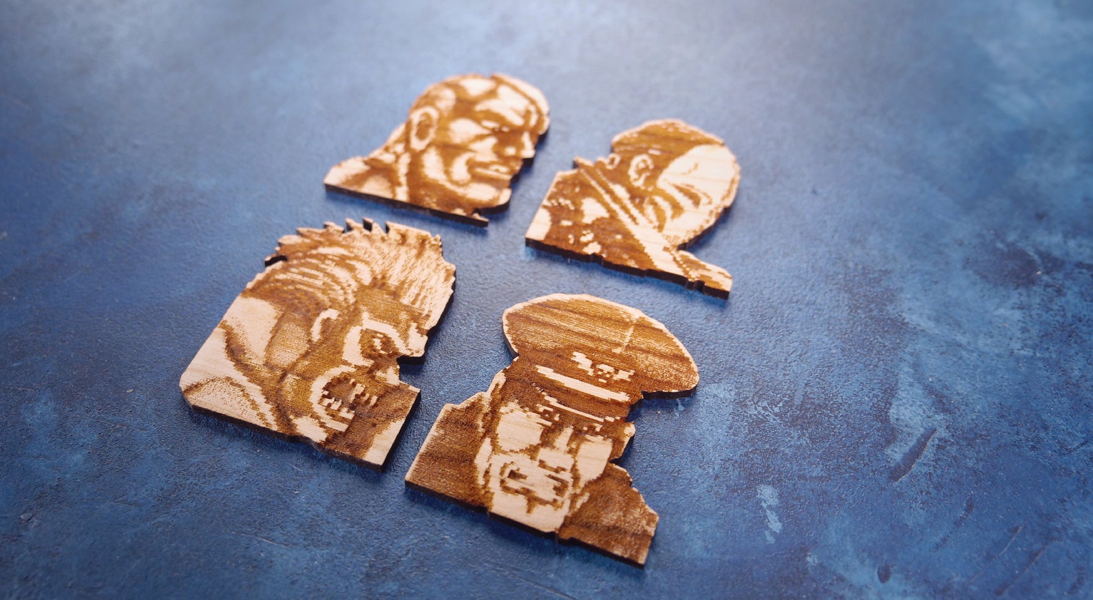 Custom Wooden Street Fighter 2 Menu Screen With Characters You - Etsy