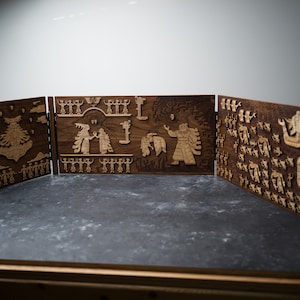 Wooden Zelda Tears of the Kingdom Mural - Etsy