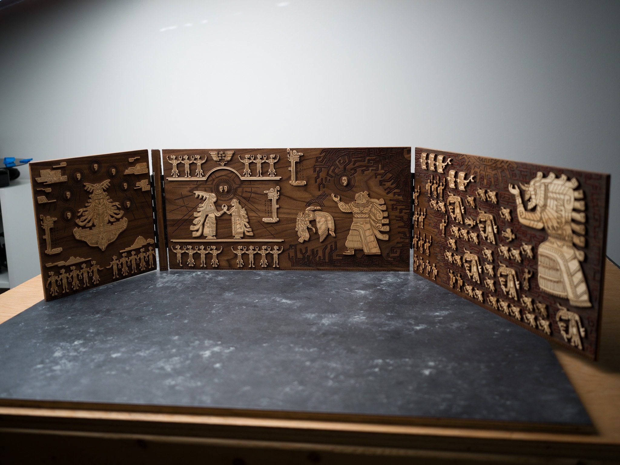 Wooden Zelda Tears of the Kingdom Mural - Etsy UK