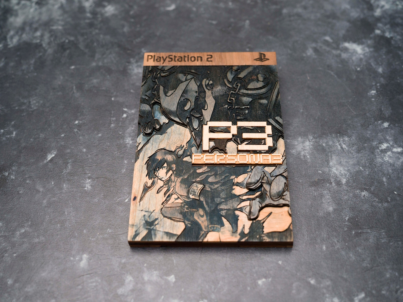 Wooden Persona 3 Playstation 2 / Ps2 - Etsy
