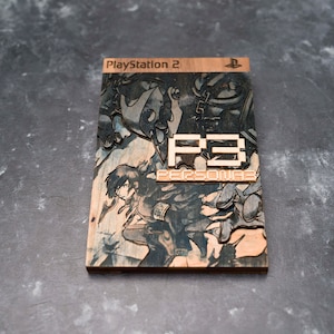 Wooden Persona 3 Playstation 2 / Ps2 - Etsy