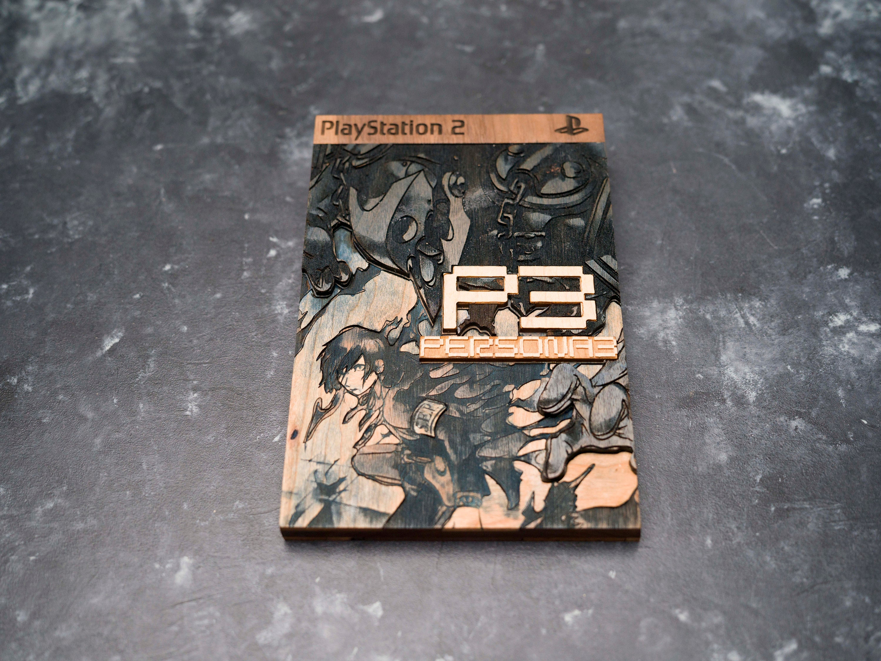 Wooden Persona 3 Playstation 2 / Ps2 - Etsy