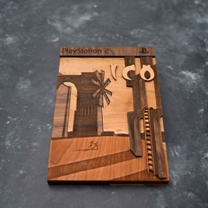 Wooden ICO Playstation 2 / PS2 Cartridge - Etsy