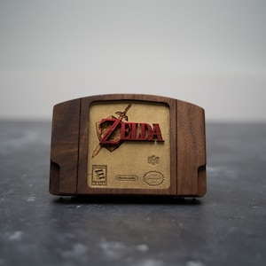 Wooden Zelda Ocarina of Time Nintendo 64 / N64 Cartridge - Etsy