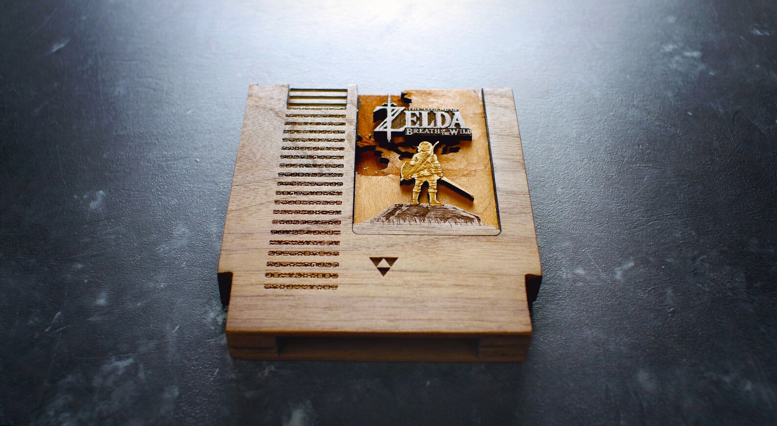 Wooden Zelda Breath of the Wild Nintendo Cartridge With Stand - Etsy