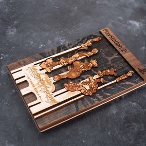 Wooden Kingdom Hearts 2 Playstation 2 / PS2 Cartridge - Etsy