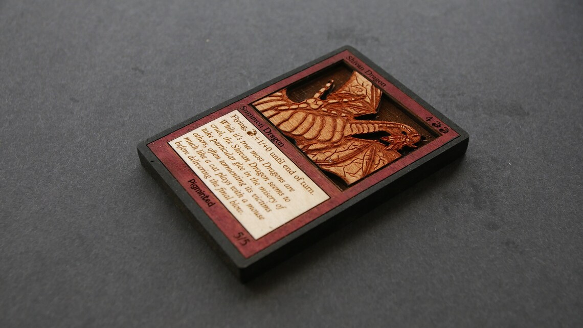 Custom Wooden Proxies/orica Cards - Etsy