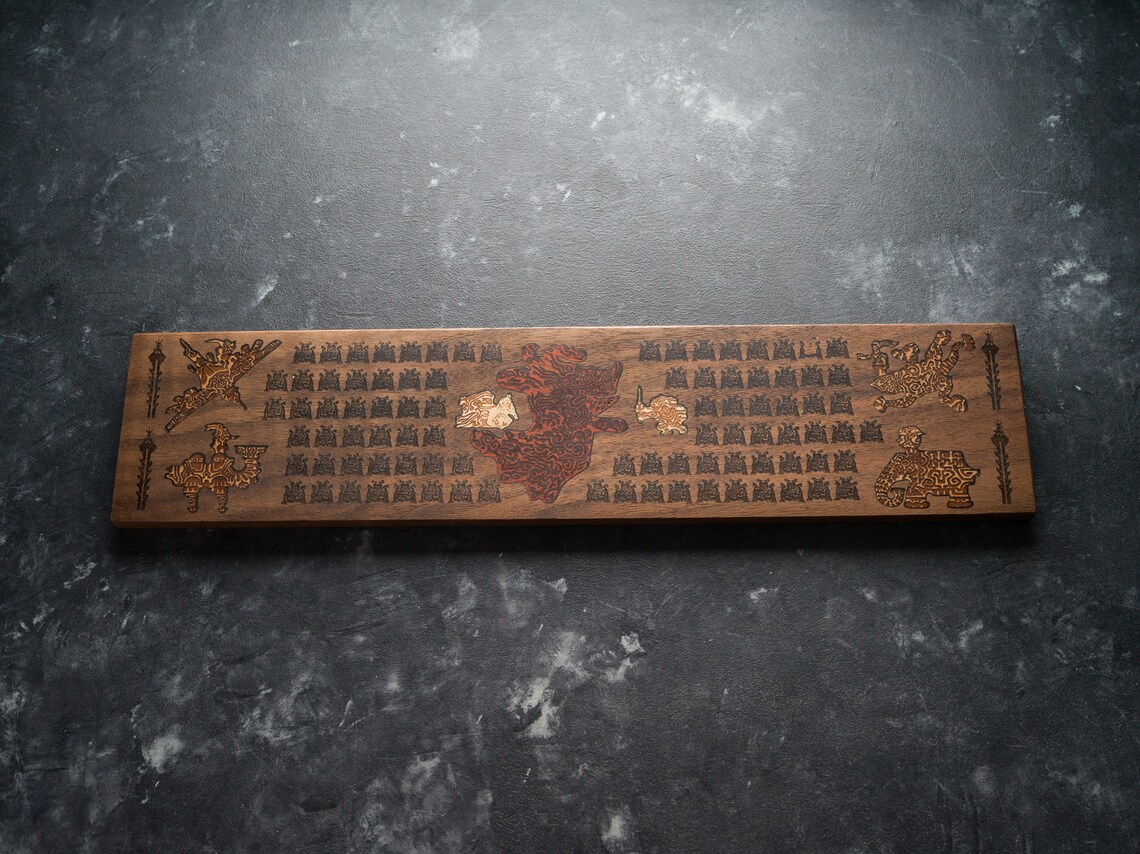 Wooden Zelda Breath of the Wild Rest/assist for Your Keyboard - Etsy