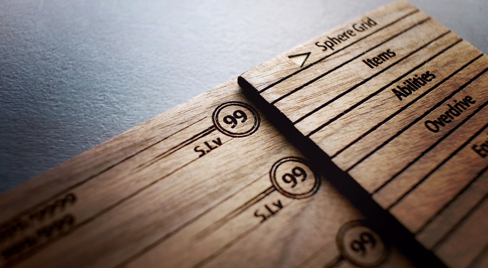 Custom Wooden Final Fantasy X Menu Screen With Characters You | Etsy