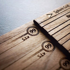 Custom Wooden Final Fantasy X Menu Screen With Characters You Can Pick ...