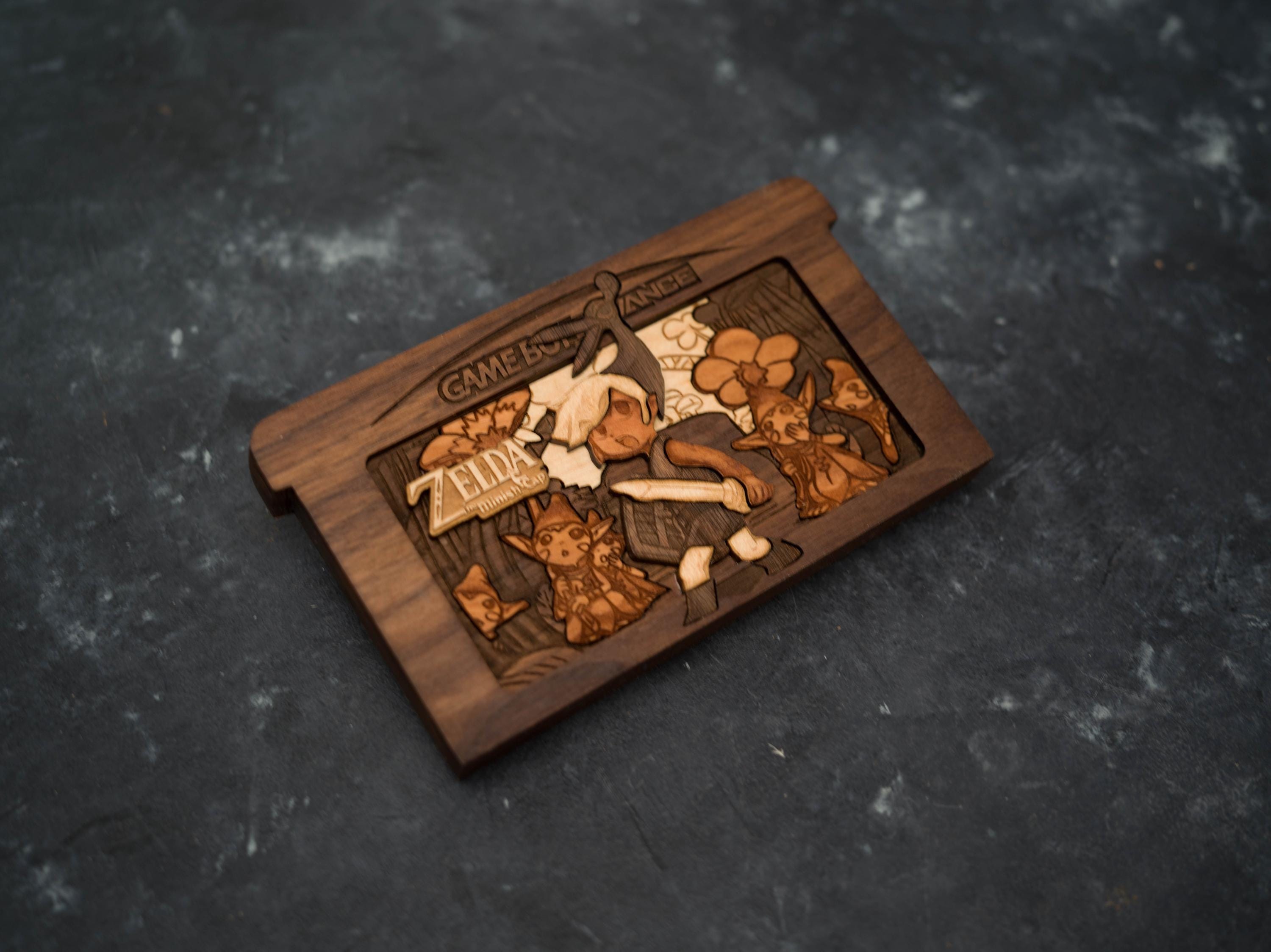 Wooden the Legend of Zelda: the Minish Cap for the Gameboy Advance ...