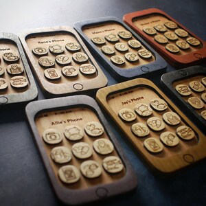 Custom Wooden Nook Phone From Animal Crossing - Etsy