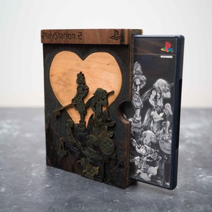 Wooden Final Fantasy X Playstation 2 / PS2 Cartridge - Etsy