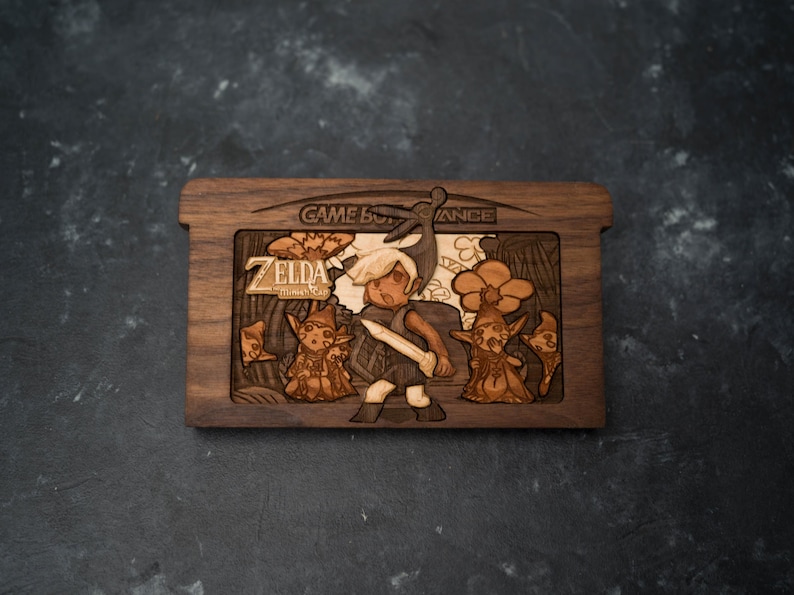 Wooden the Legend of Zelda: the Minish Cap for the Gameboy Advance ...
