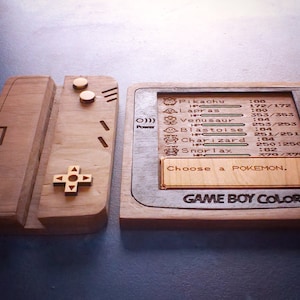 Custom Pokemon Red/blue Menu Screen - Etsy