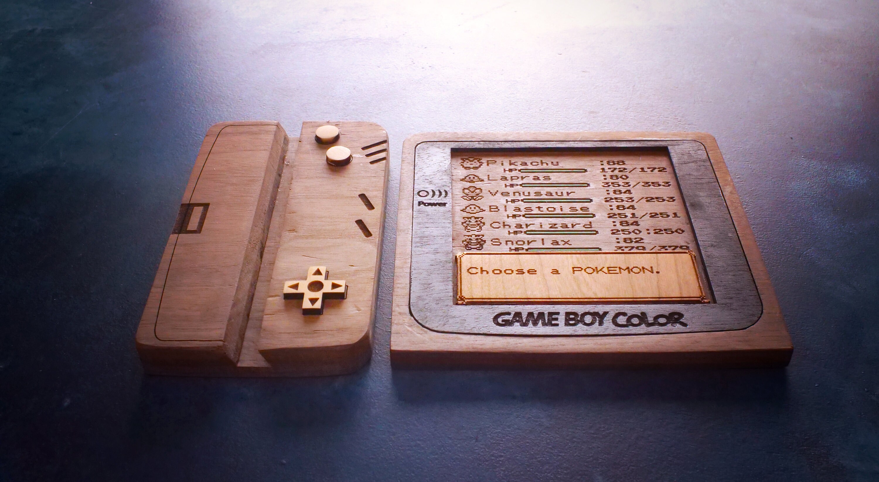 Custom Pokemon Red/blue Menu Screen | Etsy