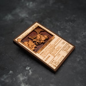 Custom Wooden Pokemon Cards - Etsy