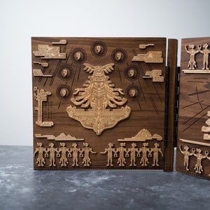 Wooden Zelda Tears of the Kingdom Mural - Etsy