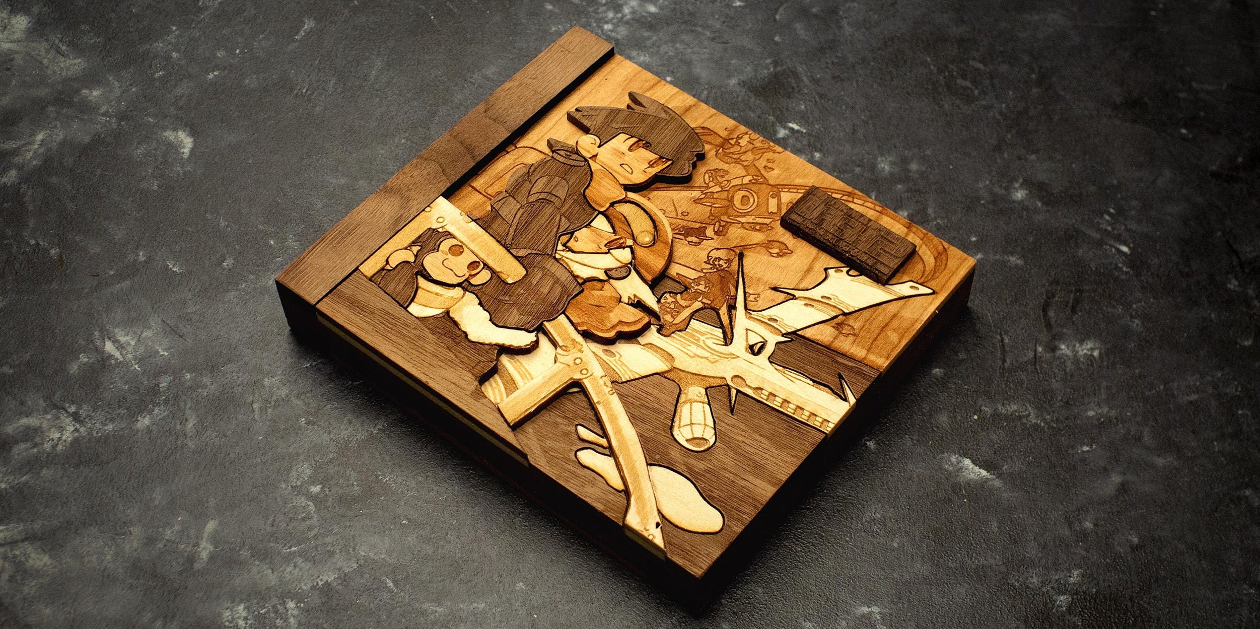 Wooden Mega Man Legends 2 / Rockman Dash 2 Cartridge - Etsy