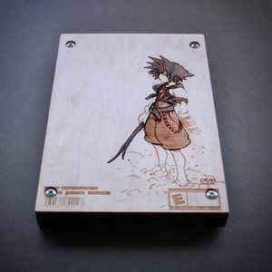 Wooden Kingdom Hearts Playstation 2 / PS2 Cartridge - Etsy