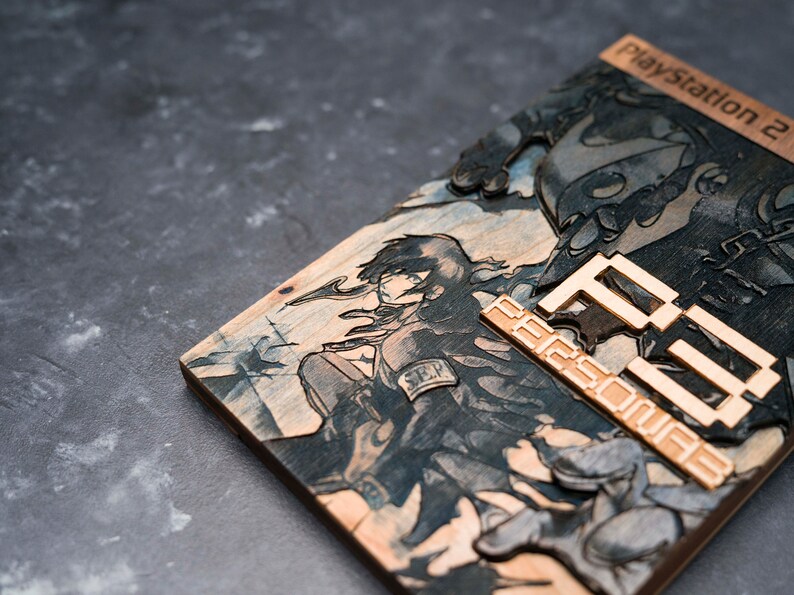 Wooden Persona 3 Playstation 2 / Ps2 - Etsy