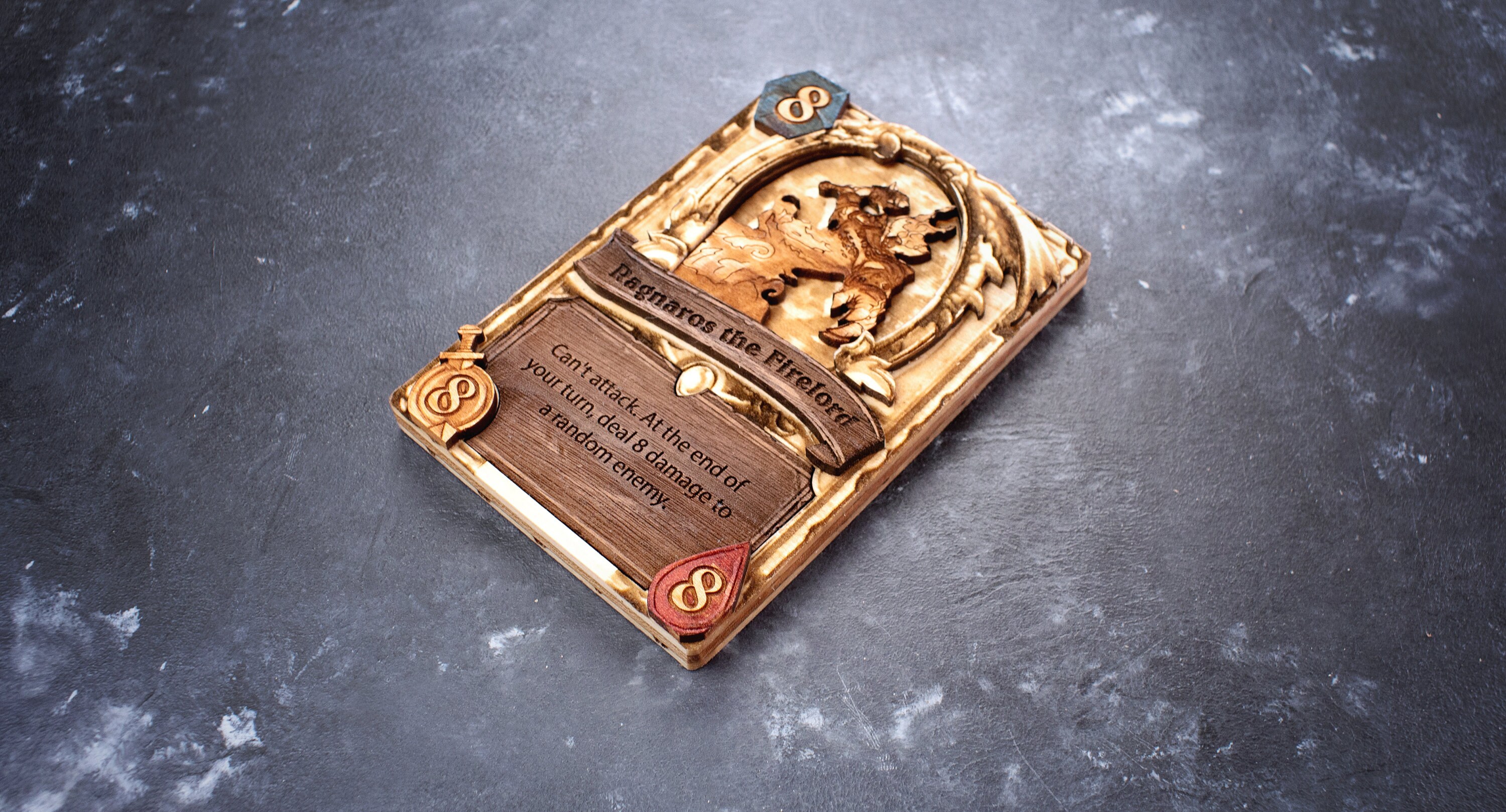 Custom Wooden Hearthstone Cards - Etsy UK