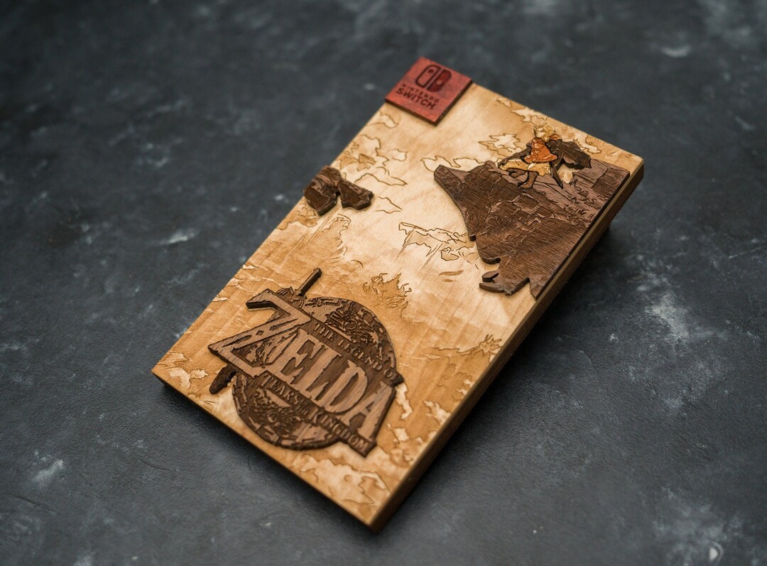 Wooden Zelda Tears of the Kingdom Nintendo Switch - Etsy