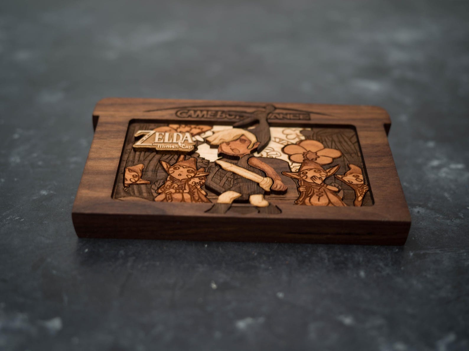 Wooden the Legend of Zelda: the Minish Cap for the Gameboy Advance ...