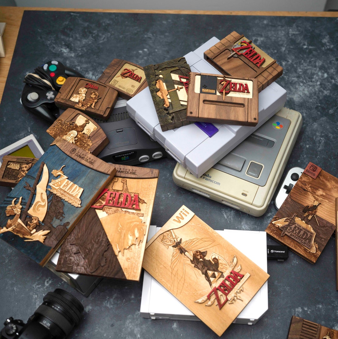 Custom Engraved Wooden Cartridges for Most Game Consoles - Etsy