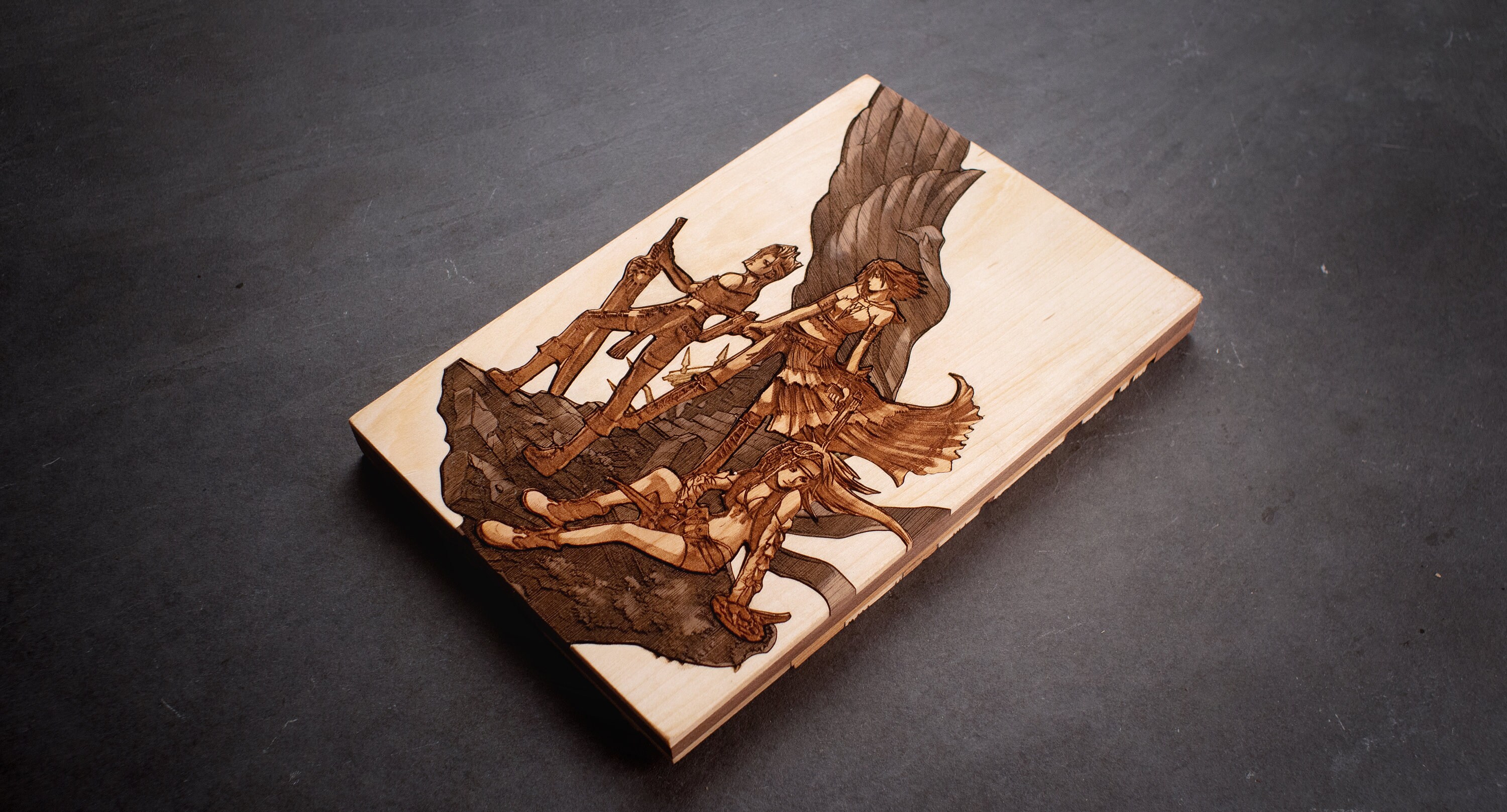 Wooden Final Fantasy X 2 Playstation 2 / PS2 Cartridge - Etsy