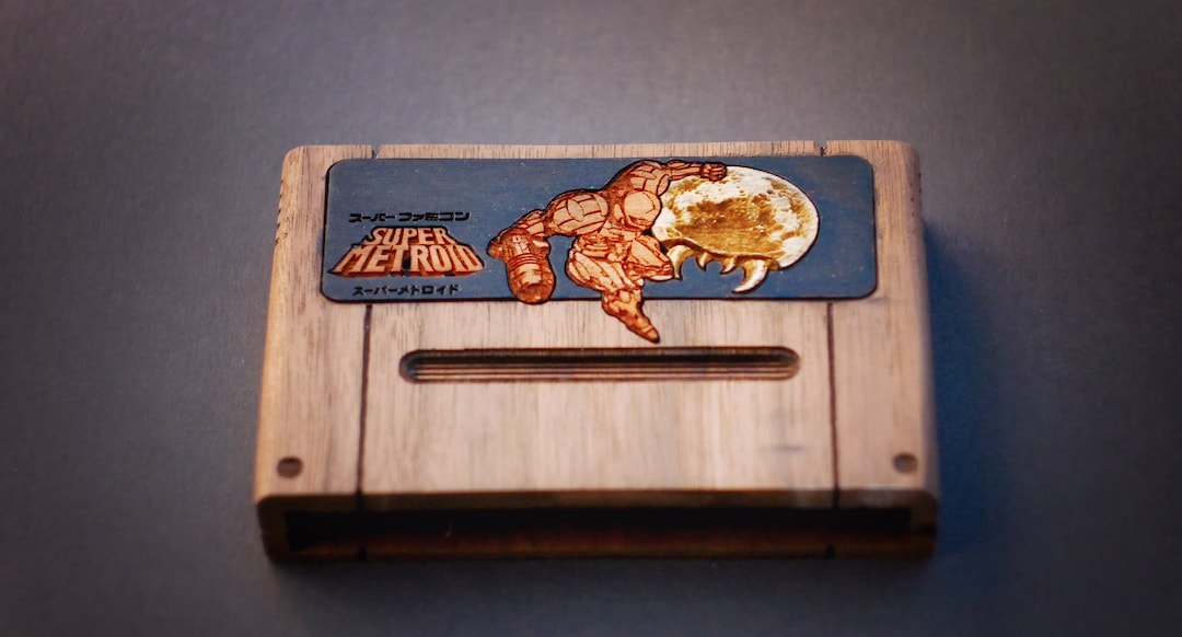 Wooden Super Metroid PAL SNES Cartridge With Option for a Raspberry Pi ...