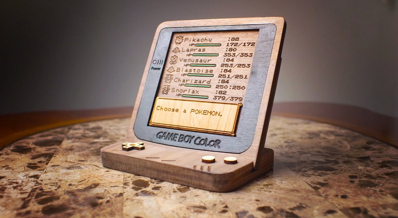 Custom Pokemon Red/blue Menu Screen - Etsy