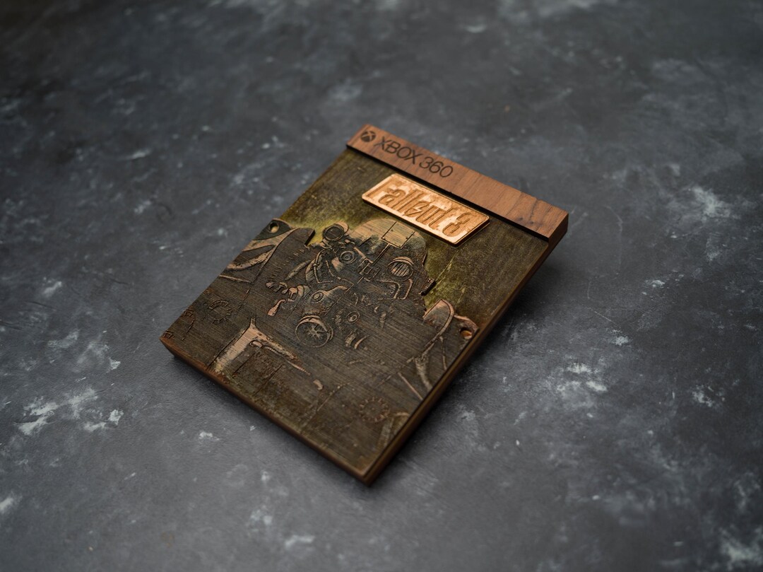 Wooden Fallout 3 - Etsy