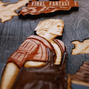 Wooden Final Fantasy X Playstation 2 / PS2 Cartridge - Etsy