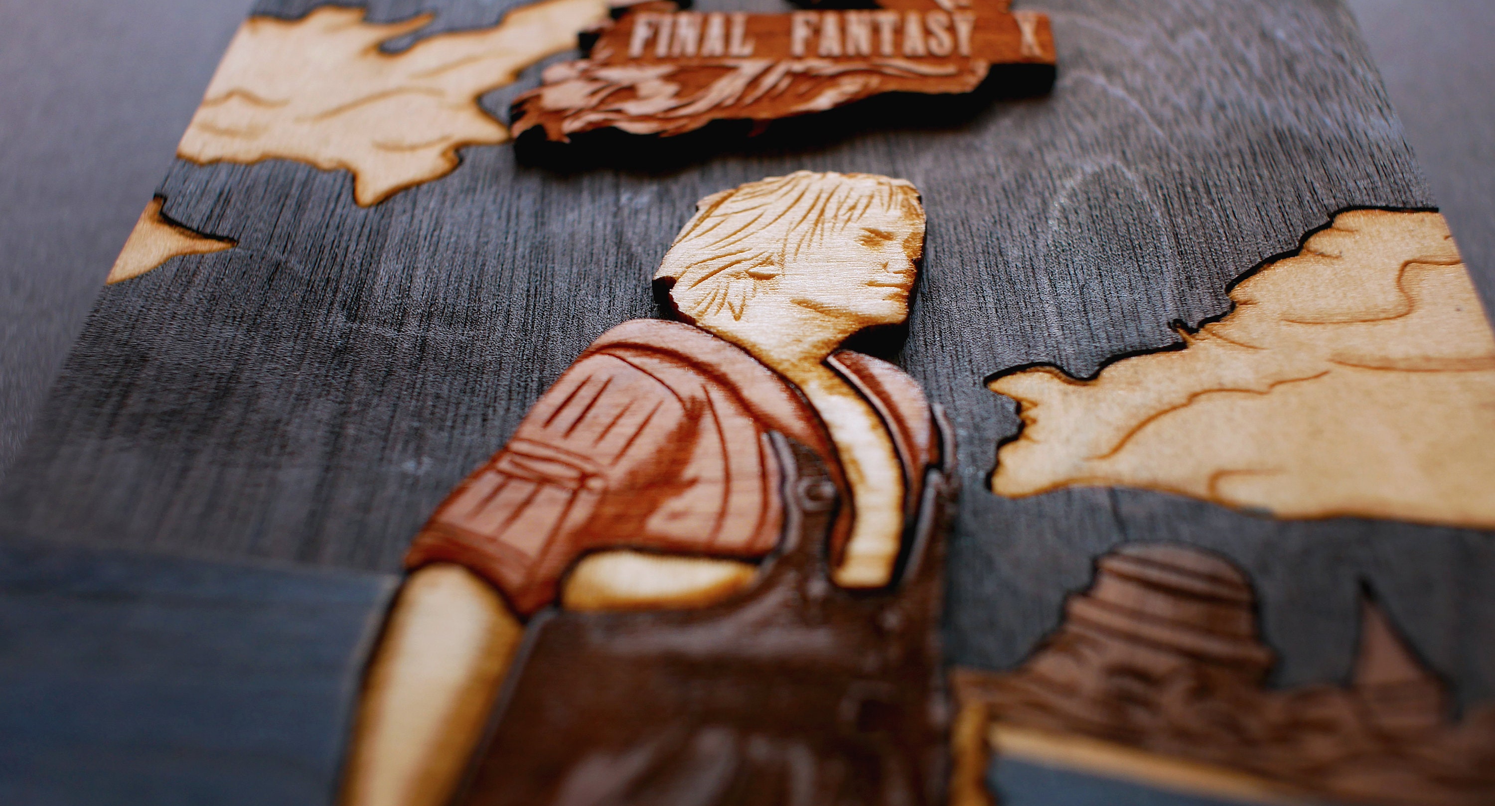 Wooden Final Fantasy X Playstation 2 / PS2 Cartridge - Etsy Canada