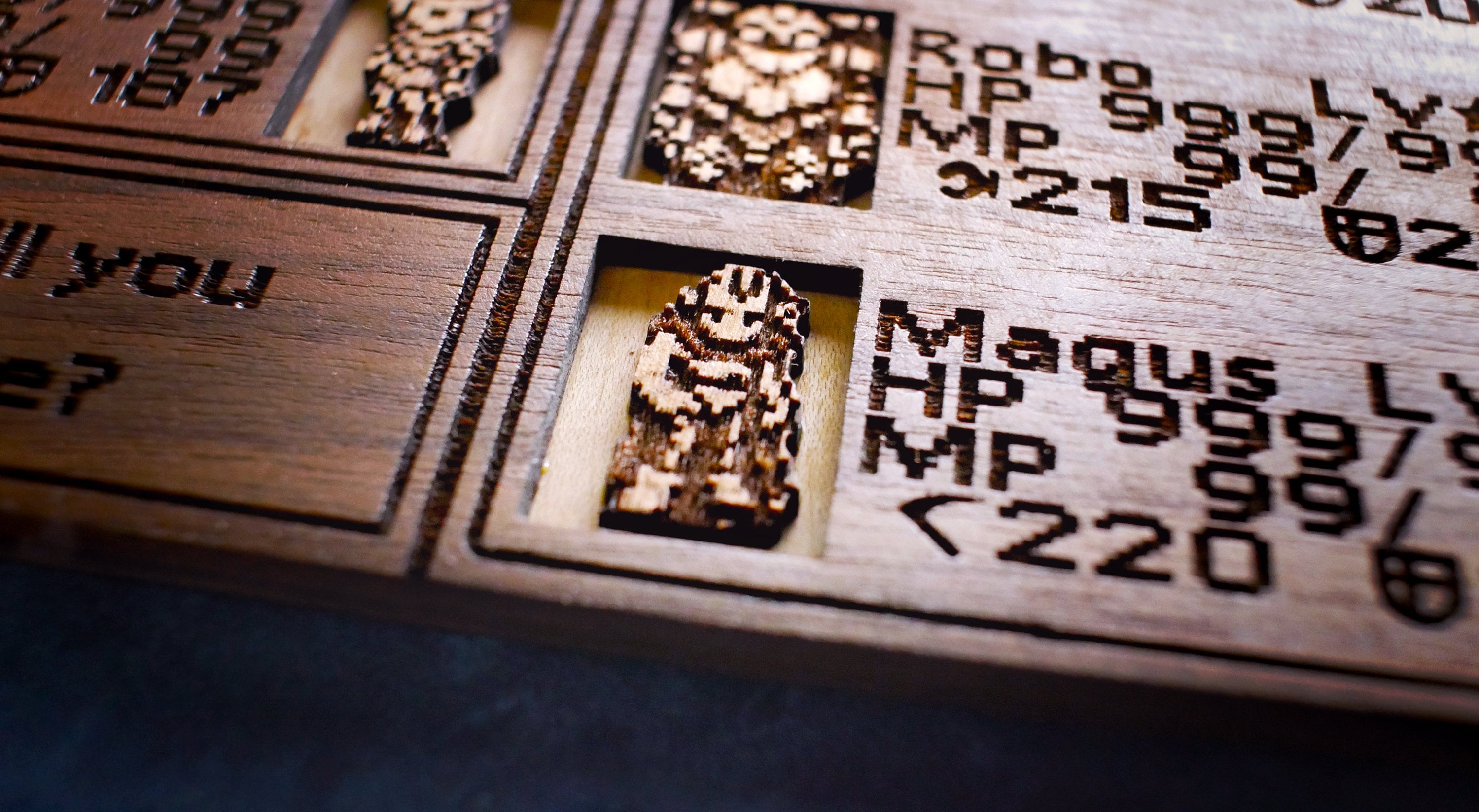 Custom Wooden Chrono Trigger Menu Screen With Characters You | Etsy