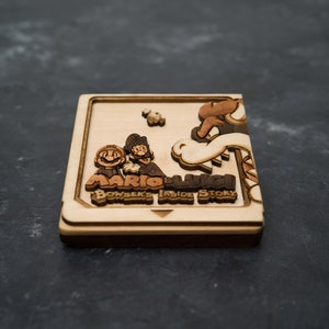 Wooden Mario and Luigi Bowser's Inside Story Nintendo DS Replica - Etsy