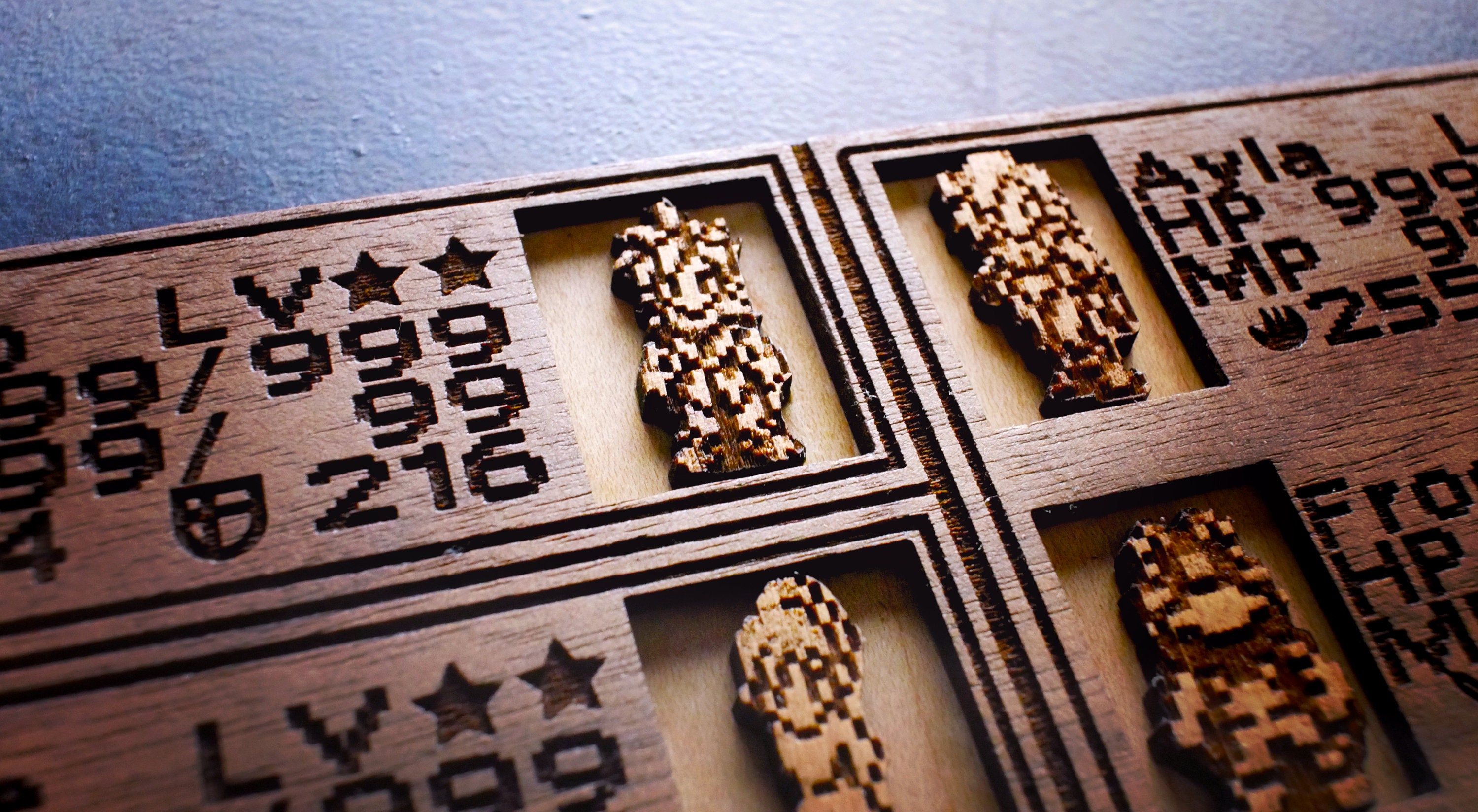 Custom Wooden Chrono Trigger Menu Screen With Characters You - Etsy