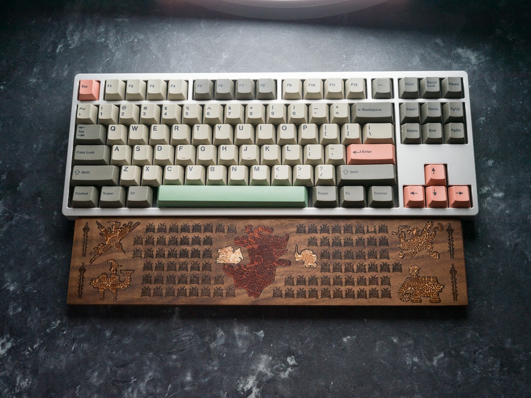 Wooden Zelda Breath of the Wild Rest/assist for Your Keyboard - Etsy