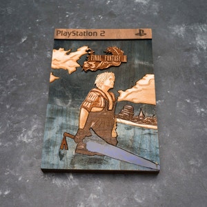 Wooden Final Fantasy X Playstation 2 / PS2 Cartridge - Etsy