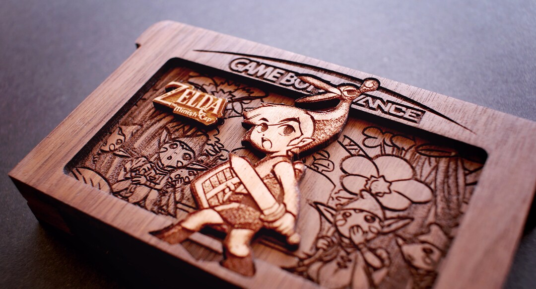 Wooden the Legend of Zelda: the Minish Cap for the Gameboy Advance ...