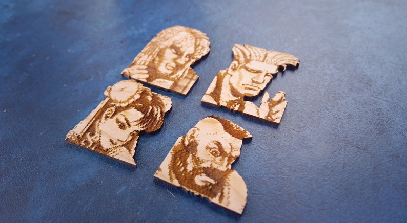 Custom Wooden Street Fighter 2 Menu Screen With Characters You - Etsy