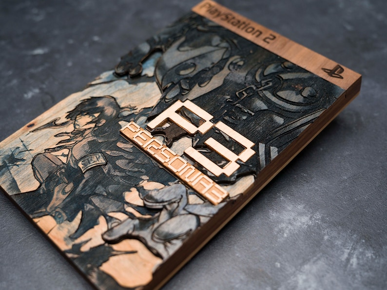 Wooden Persona 3 Playstation 2 / Ps2 - Etsy